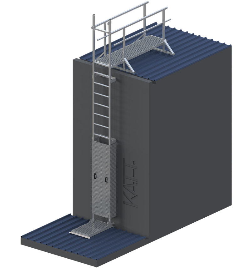 Fixed Rung Ladders - Access Ladders & Systems - Goleman Group