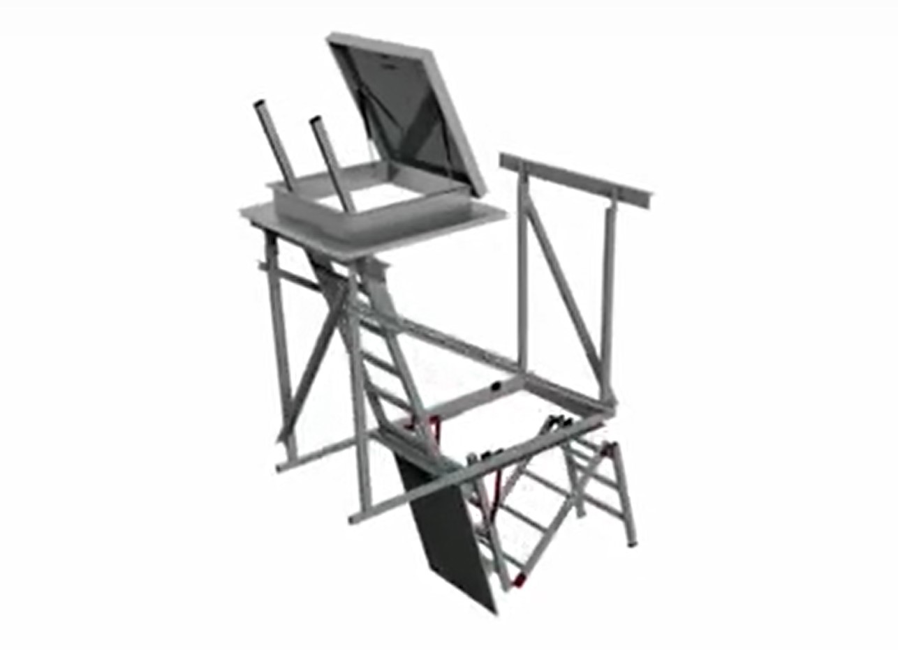 Fold Down Ladders | Vista Fold-down Ladders | - Goleman Group