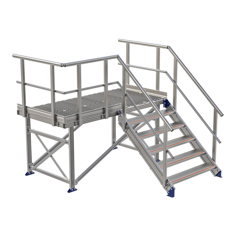 Modular Access Systems - Ladders, Stairs & Platforms - Goleman Group