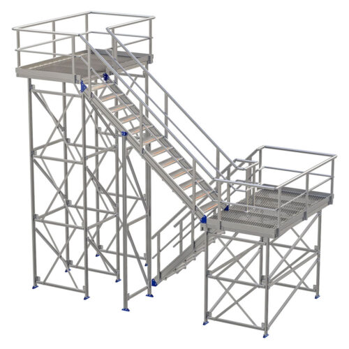 Modular Access Systems - Ladders, Stairs & Platforms - Goleman Group