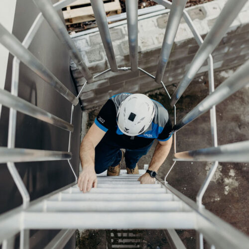 Fixed Rung Ladders - Access Ladders & Systems - Goleman Group