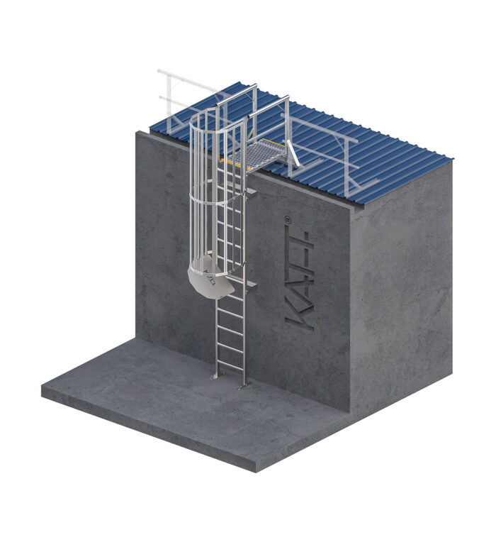 Fixed Rung Ladders - Access Ladders & Systems - Goleman Group